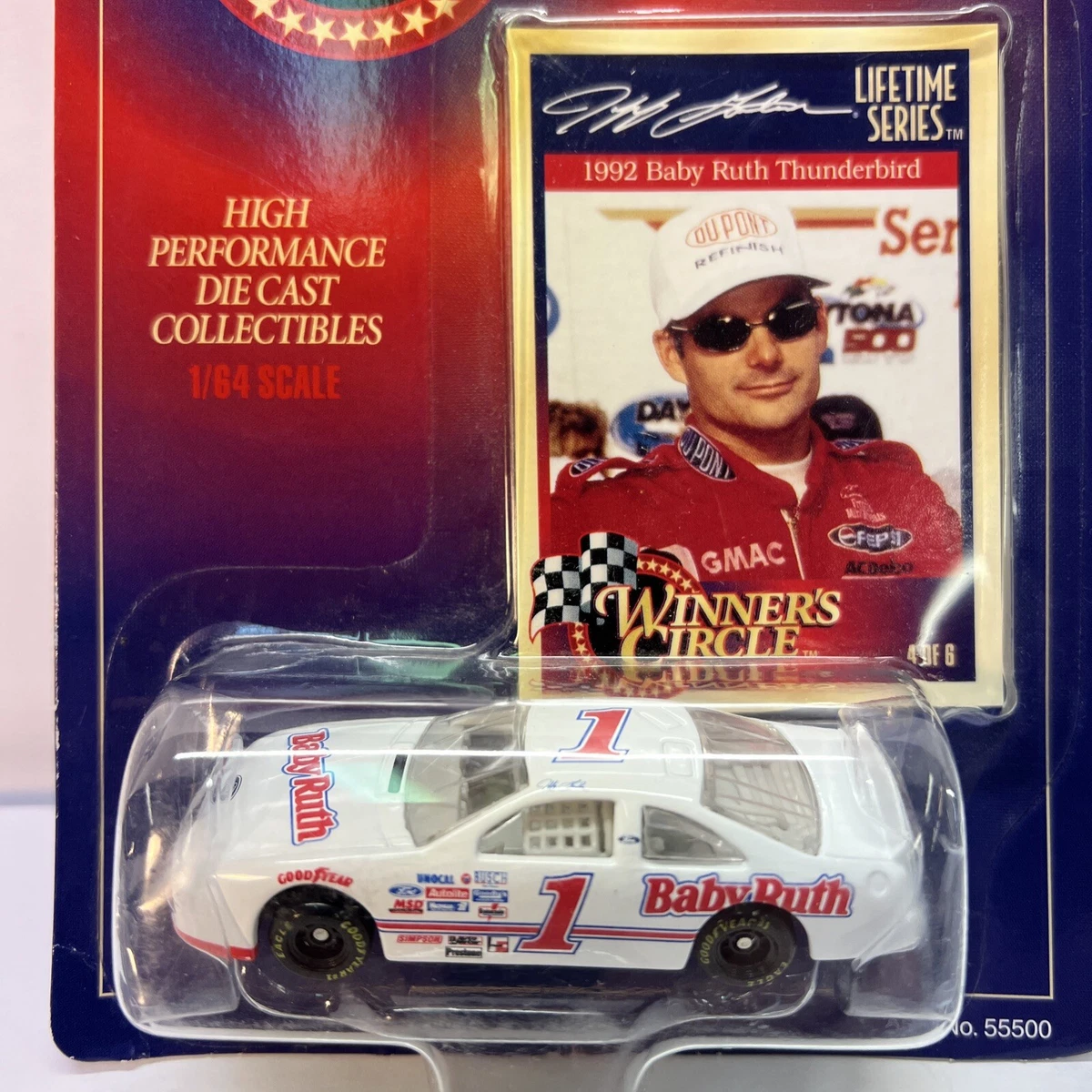 Jeff Gordon Baby Ruth 1992 Ford Thunderbird 1/24 Diecast, 50% OFF