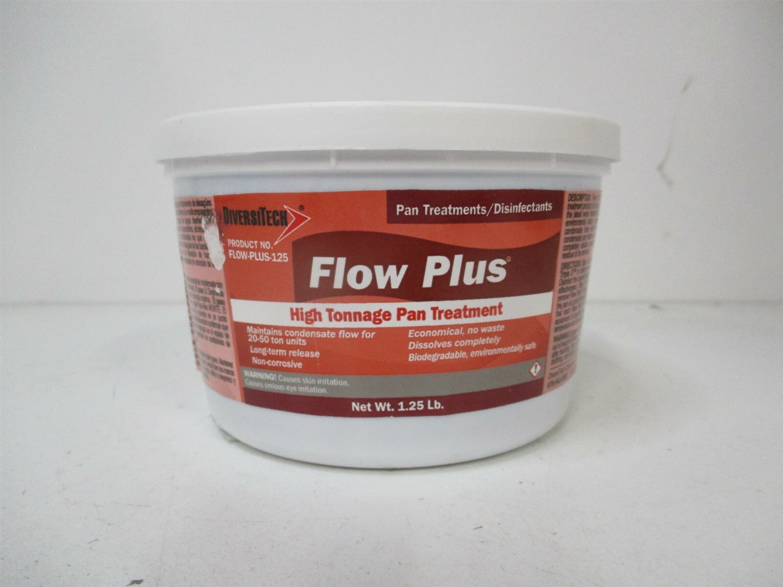 Diversitech (FLOW-PLUS-125) 1.25lb Tub Condensate Pan Gel Tablet ...