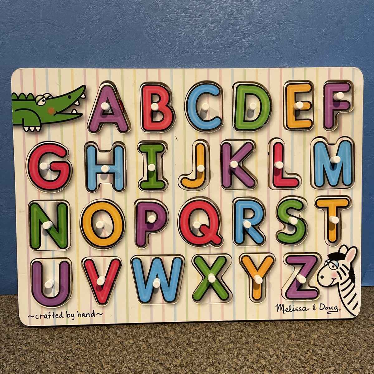 Melissa And Doug Letter Puzzle