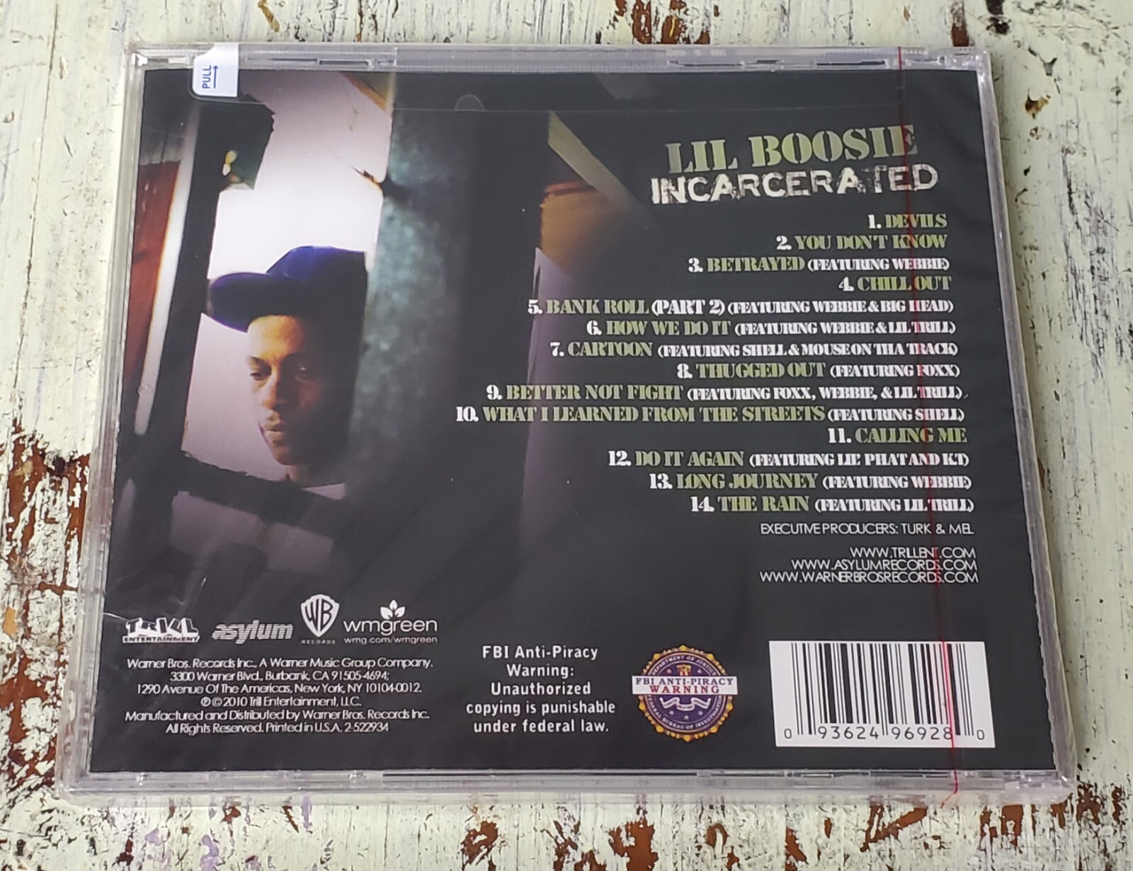 NEW Lil' Boosie – Incarcerated (2010) Trill Entertainment – 2-522934 CD ...