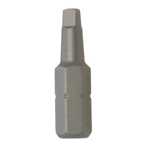 Qty 100 Square Insert Bit SQ3 x 25mm Standard Driver SQ325S Alpha ...