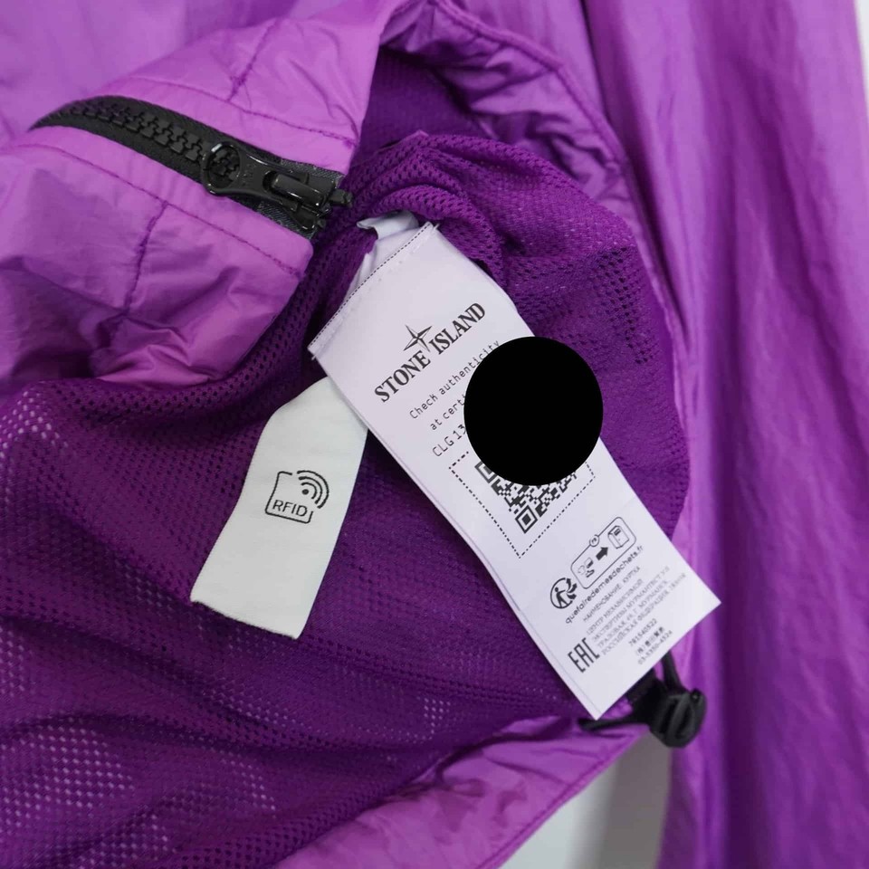 Stone Island Magenta Crinkle Reps NY Jacket - XL | eBay