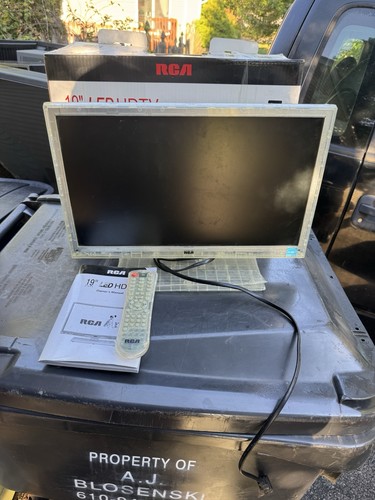 RCA 19" Inch LED Clear Prison HD TV DETG188R With Remote - Tested | eBay