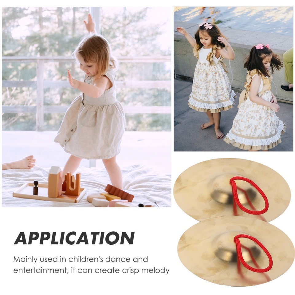 Musical Instruments for Children Hand Small Cymbal Prop Cymbals Kids ...