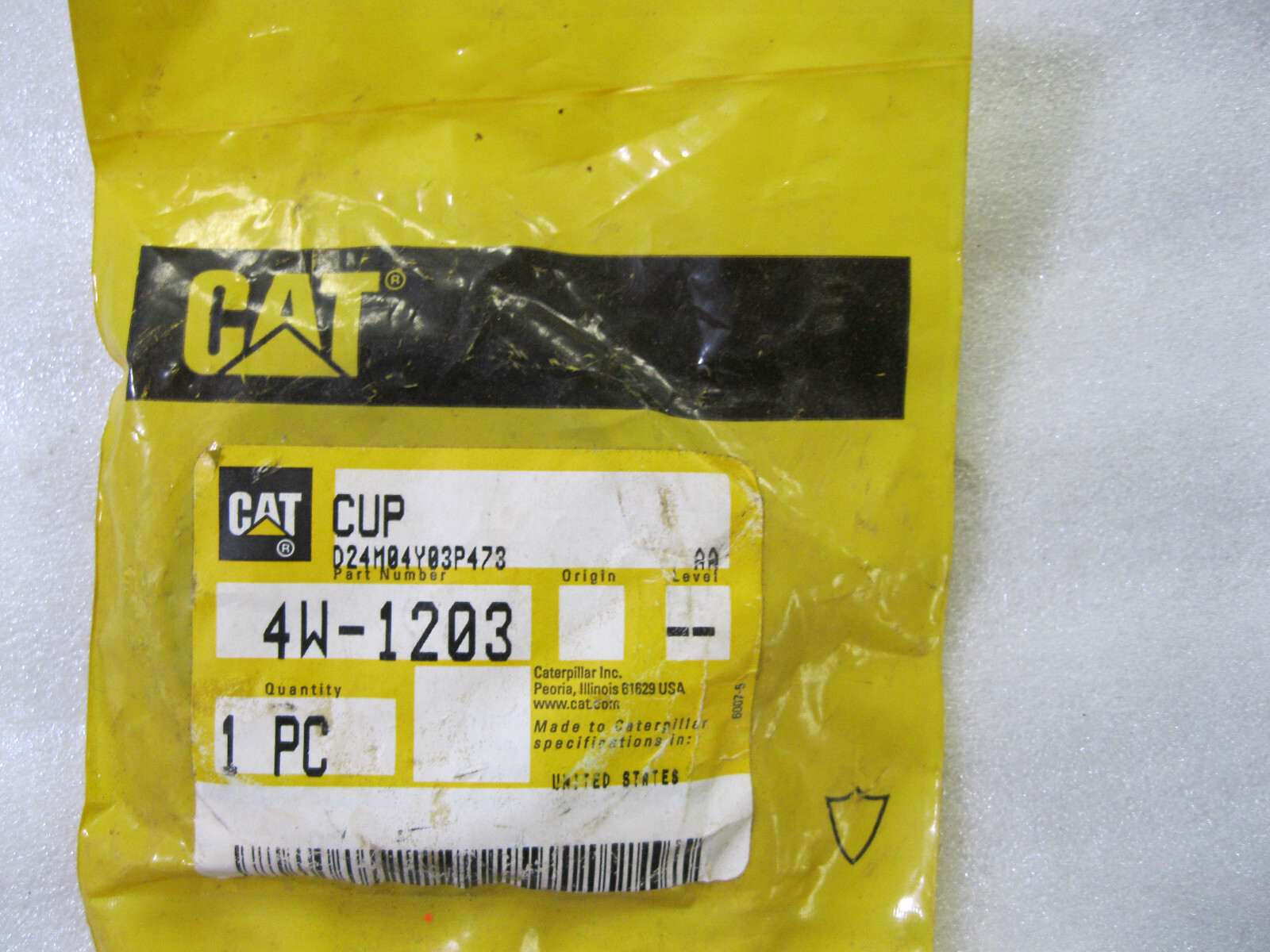 Caterpillar 4W1203 Cup | Surplus Stock for sale online | eBay