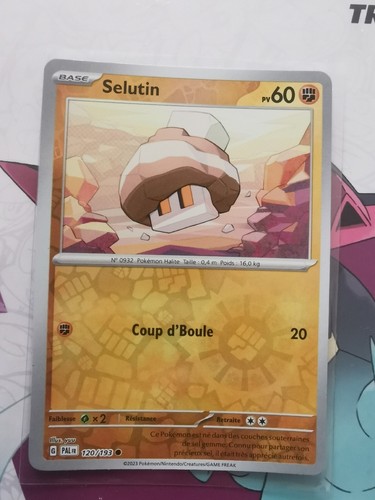 Carte Pokemon SELUTIN 120/193 REVERSE EV2 Ecarlate et Violet PAL FR ...
