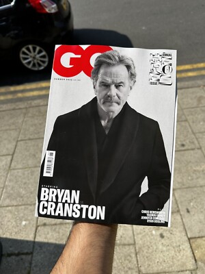 GQ MAGAZINE SUMMER 2023 ANNUAL HEROES ISSUE BRYAN CRANSTON + JENNIFER ...