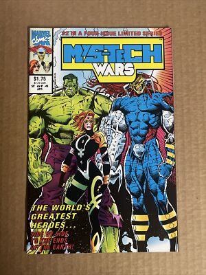 MYS-TECH WARS #2 FIRST PRINT MARVEL COMICS (1993) AVENGERS X-MEN HULK ...