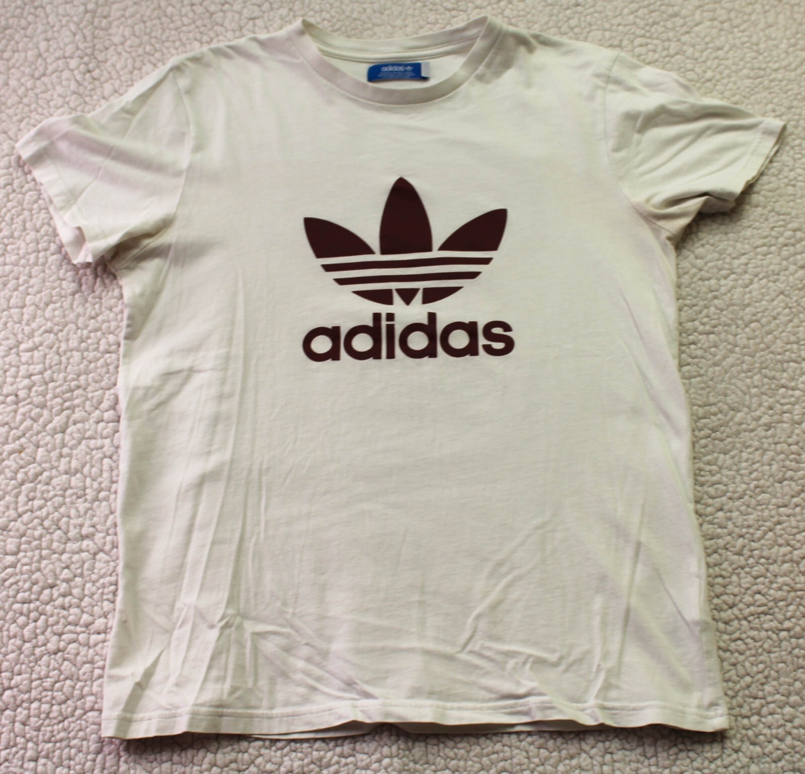 Adidas Front Logo Blue Tag Soccer Men's Short Sleeve … - Gem