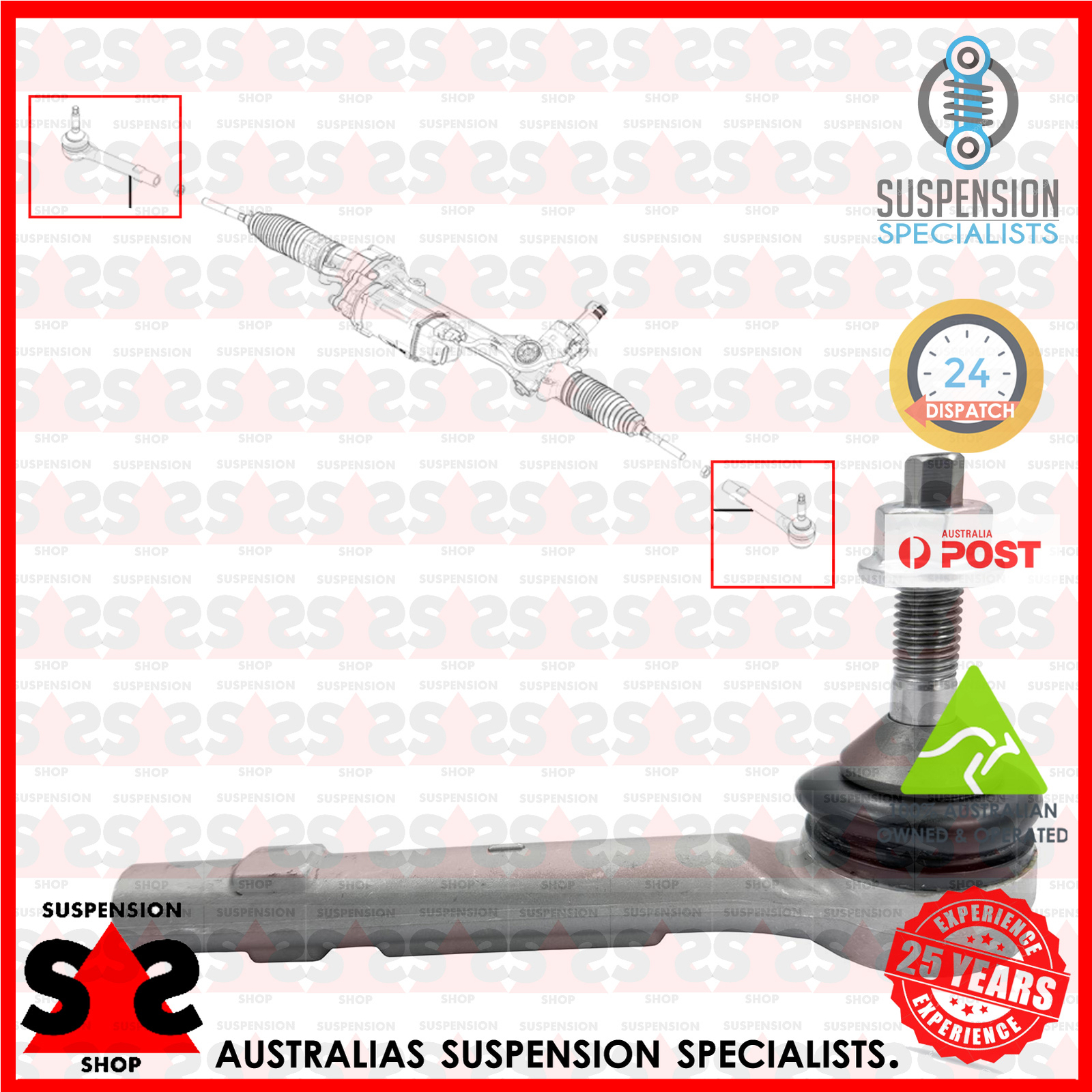 Front Axle Tie Rod End Suit TESLA Model X (5Yjx) 60D AWD MODEL X (5YJX ...