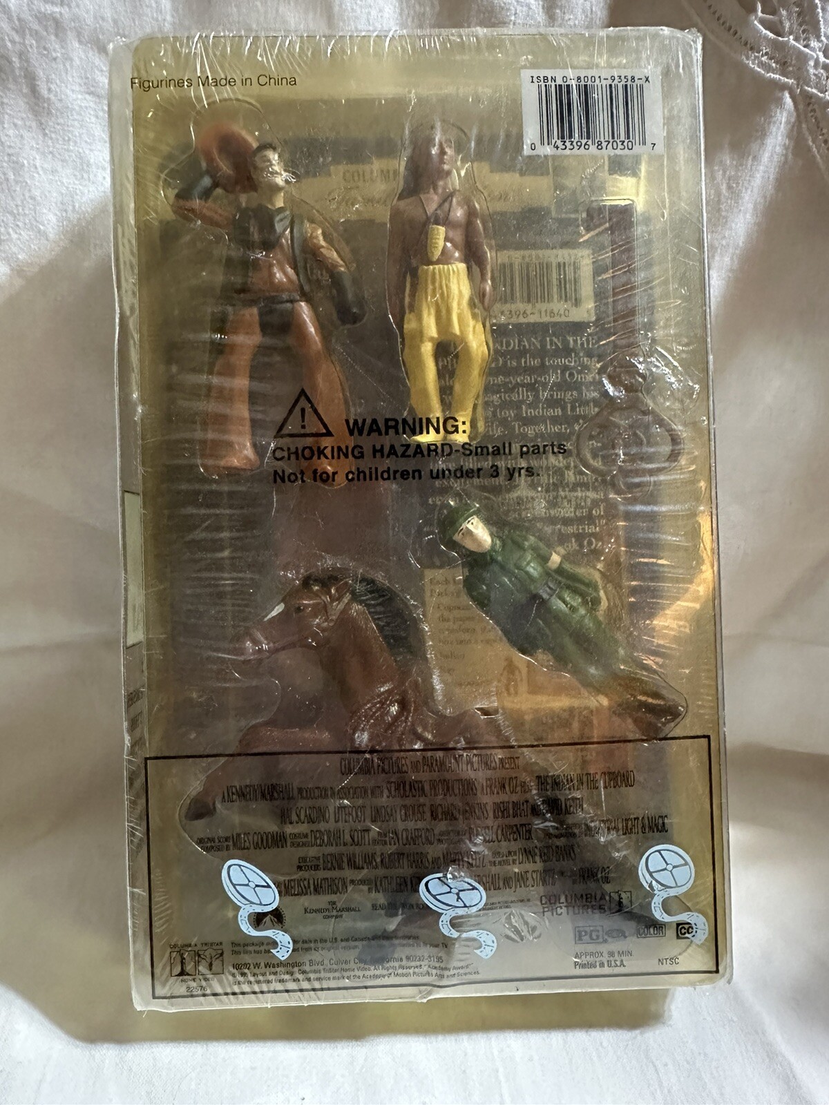 THE INDIAN IN THE CUPBOARD (VHS, 1995) SPECIAL EDITION WITH 5 TOYS ...