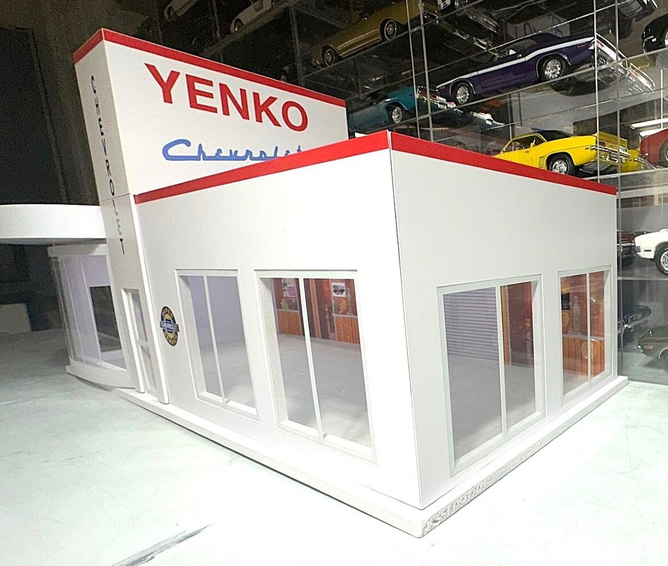 1/18 SCALE, YENKO CHEVROLET SHOWROOM DIORAMA! FREE US SHIPPING | eBay