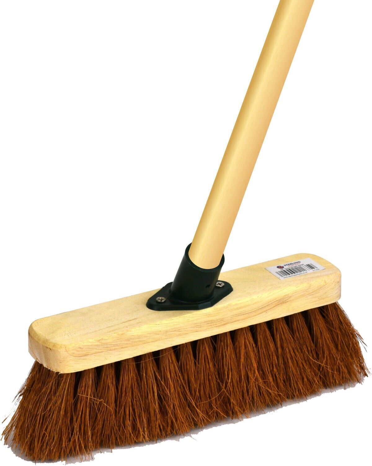 Outdoor Sweeping Brush Head Handle Yard Wood Garden Soft Hard PVC ...