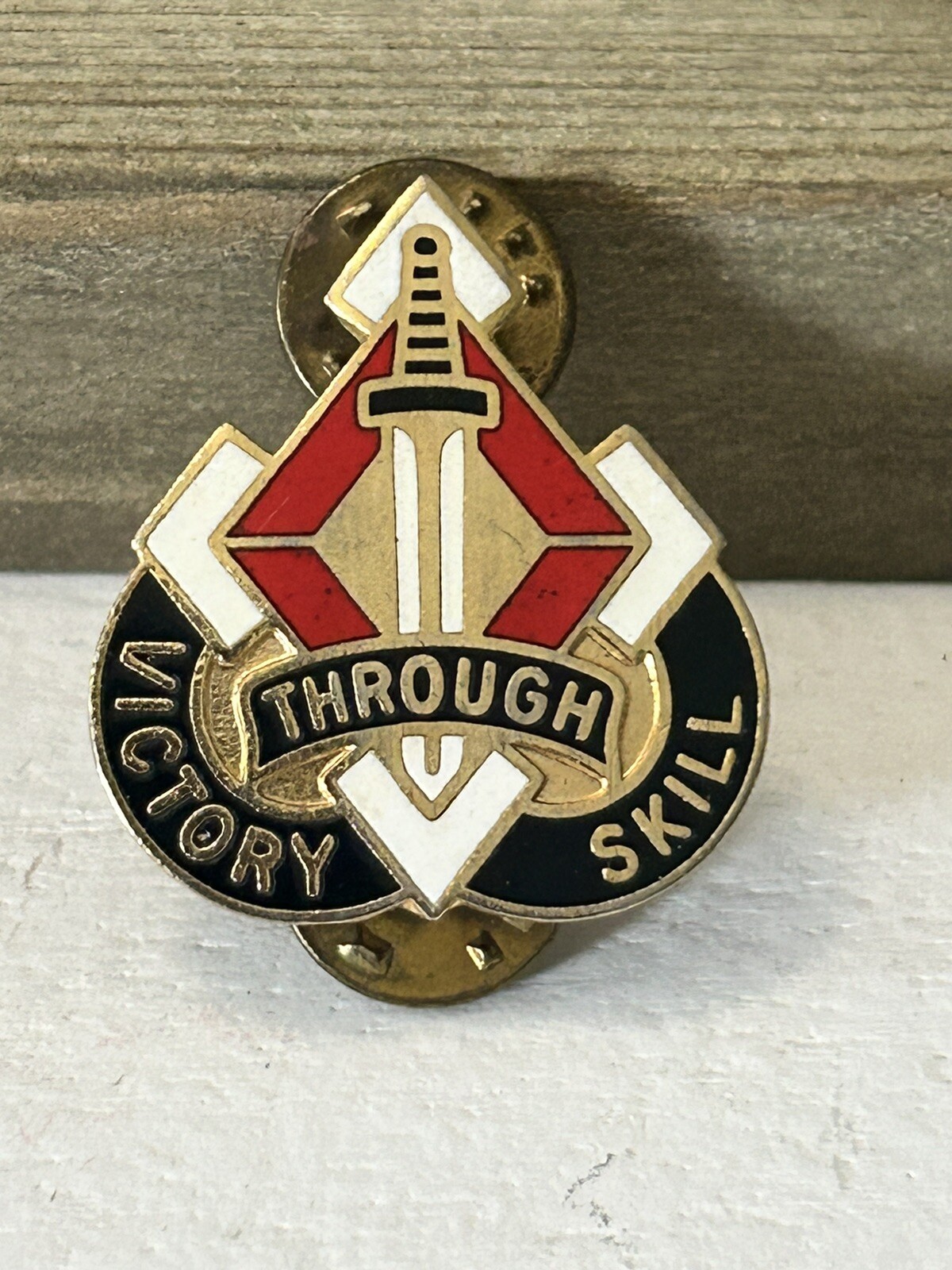 US Army Maneuver Support Center DUI Unit Crest Device Victory Through ...