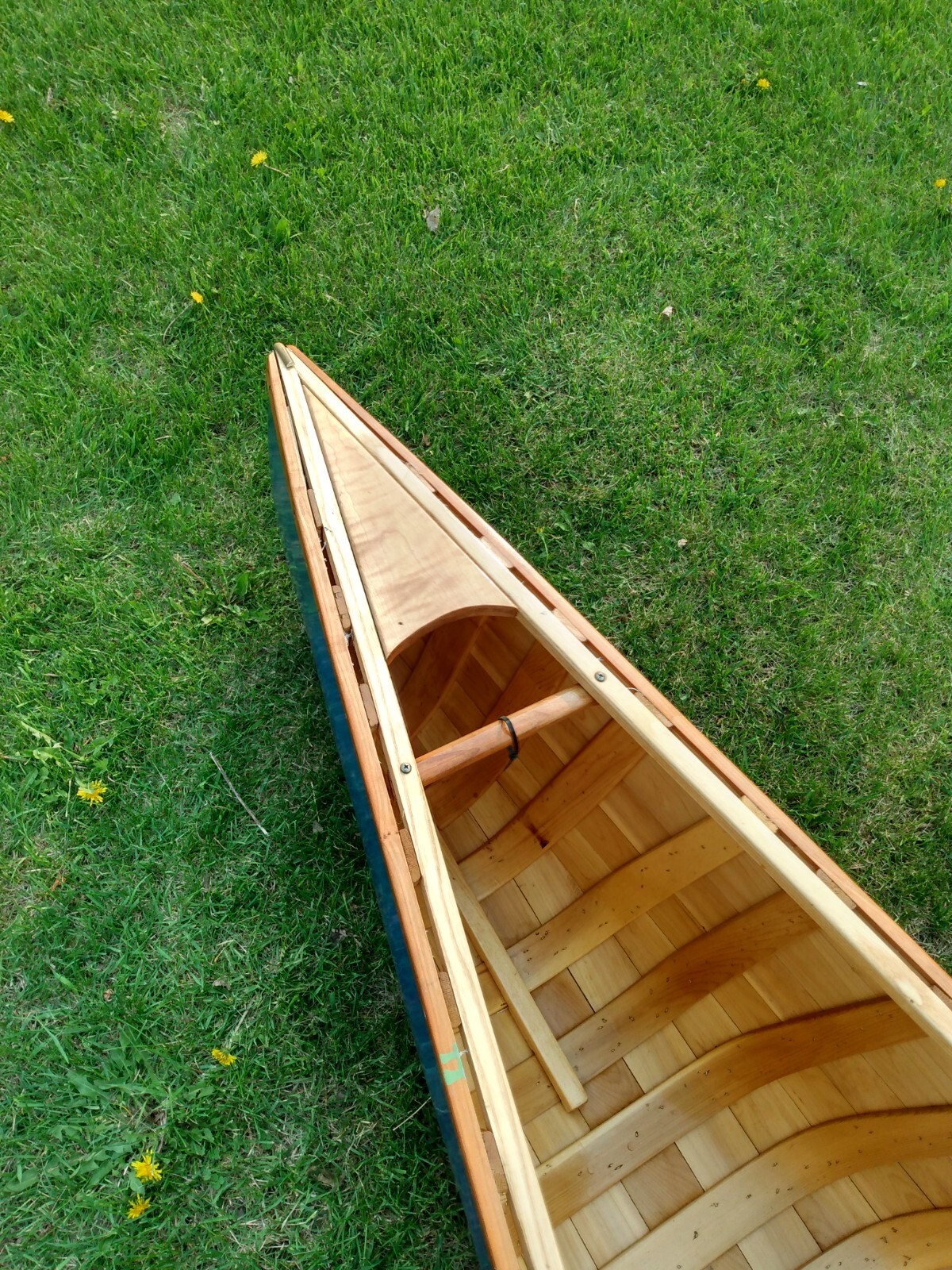 wood canvas canoe 17' new, all traditional construction | eBay
