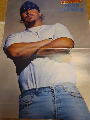 Vintage A3 Large MIKE MUIR SUICIDAL TENDENCIES / IZZY STRADLIN POSTER ...