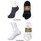 1~20 Dozens Wholesale Lots Men Solid Sports Cotton No Show Socks Gift ...