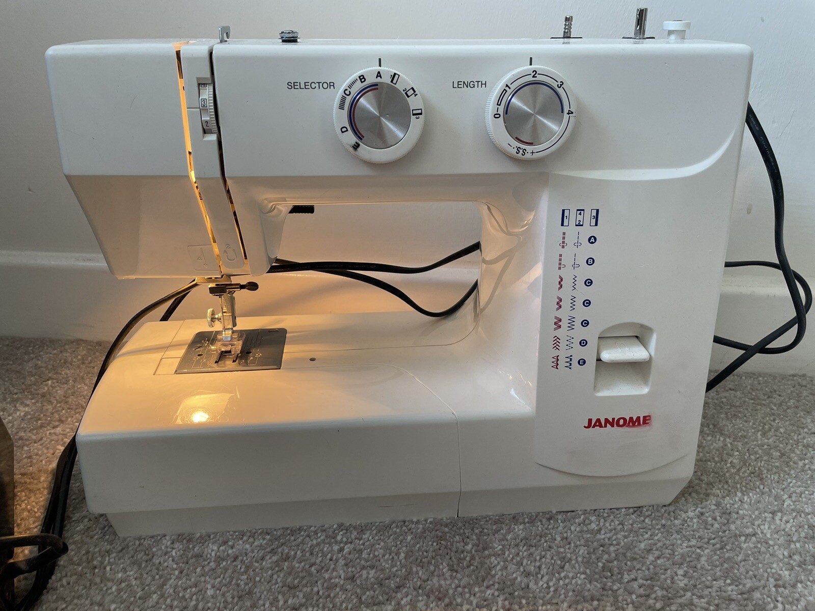 Janome 1560 Mechanical Sewing Machine for sale online | eBay