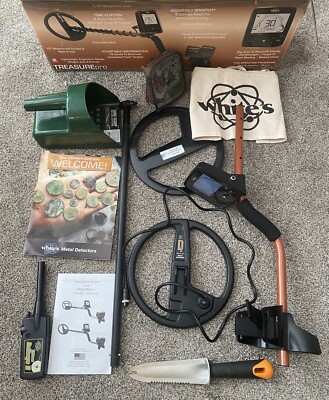 White's TreasurePro Metal Detector Great Shape Bullseye II Diggers ...