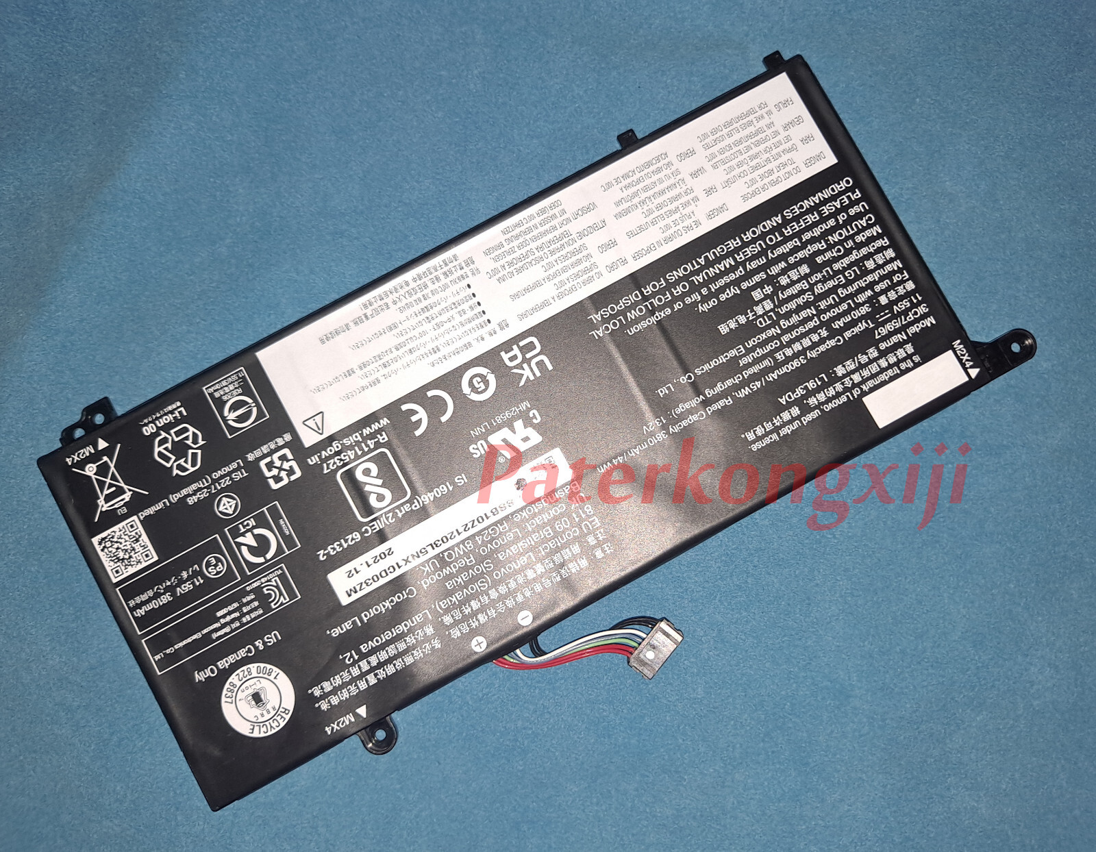 Genuine Lenovo ThinkBook 15 G2 11.52V 45Wh 3cell Battery 5B10Z21197 for ...