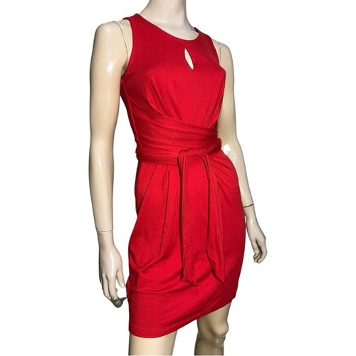 Banana Republic Issa London Collection Women’s Size 0 Red Sleeveless ...