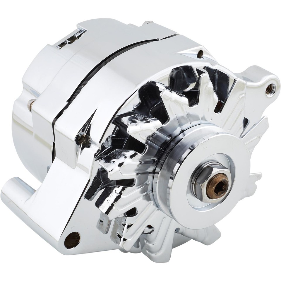 1G Style 110 Amp 1 Wire Alternator | Chrome | Speedway | Universal ...