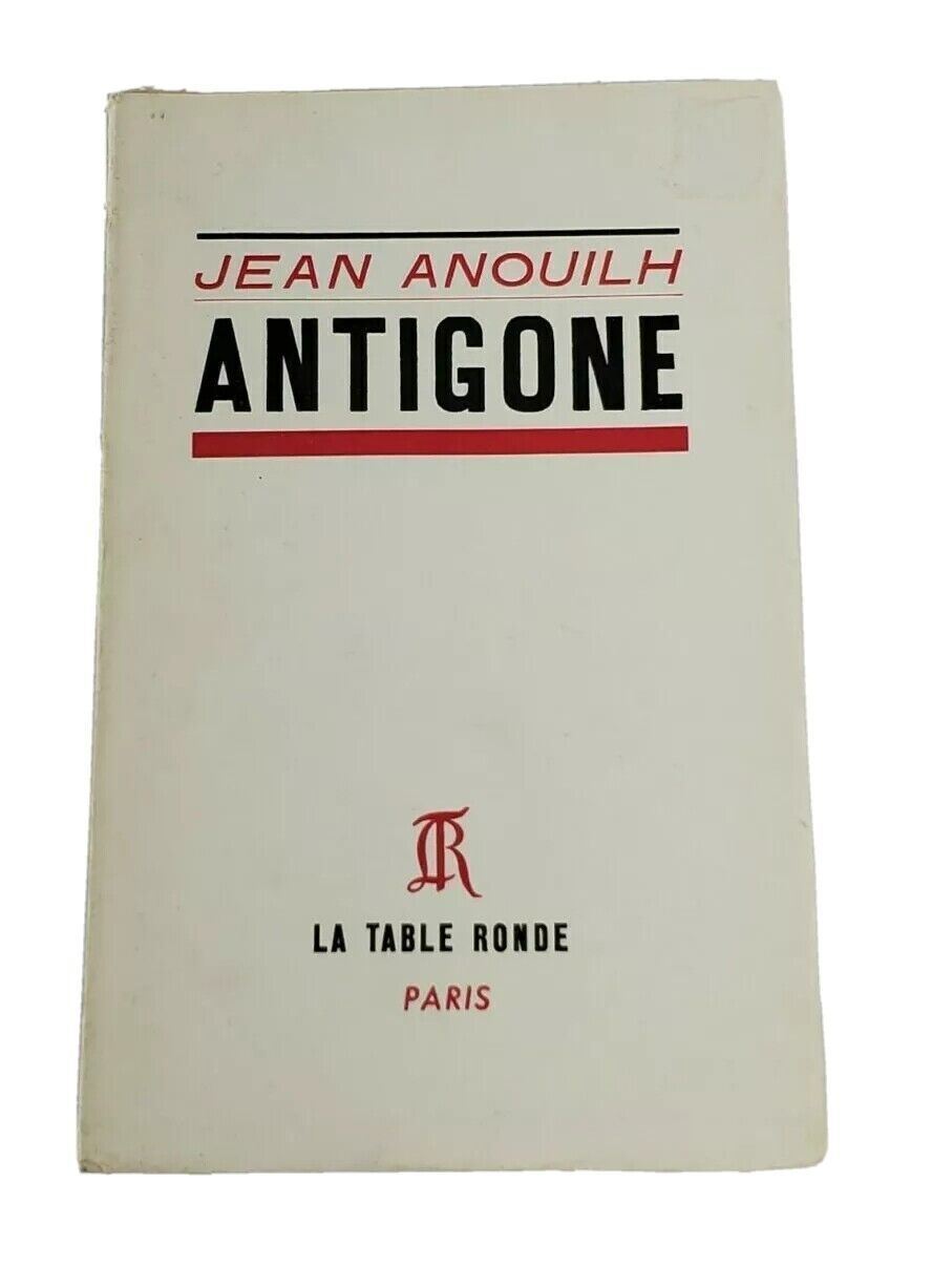 VTG Antigone (French) Paperback Book – 1947 by Jean Anouilh La Table ...