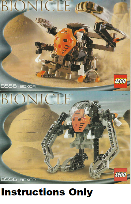 INSTRUCTIONS ONLY LEGO BOXOR 8556 book manual from set Bionicle | eBay