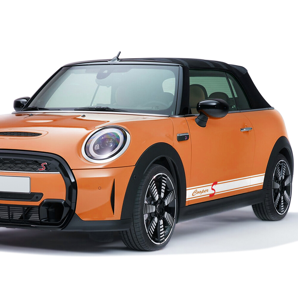 Car Side Stripes Decals Stickers for MINI Cooper F55 F56 R56 F60 ...