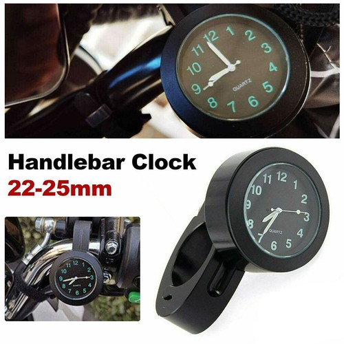 Waterproof Handlebar Mount Motorcycle Clock Moto Watch Modification ...