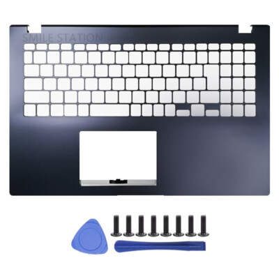 New for ASUS E510 E510M E510MA L510 L510M 15.6in Blue Palmrest Keyboard ...
