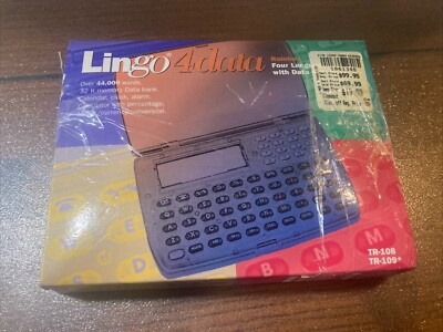 Lingo 4Data GREEN Translator Spanish German French Portuguese TR-108 TR ...