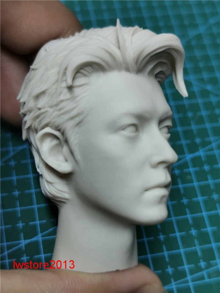 1:12 Asian Edison Chen Head Sculpt Carved For 6" Male Action Figure ...