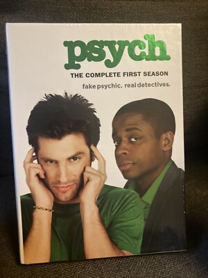 Psych: Complete First Season 1 (DVD, 2010, 4-Disc Set) | eBay