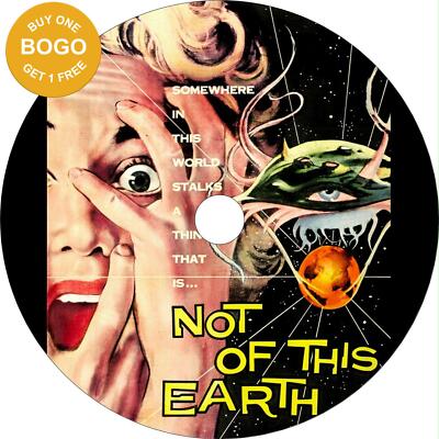 Not of This Earth (1957) Horror Sci-Fi Classic DVD | eBay