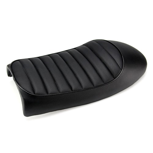Motorcycle Cafe Racer Seat Flat & Hump Saddle For Honda CB Dyna Suzuki ...