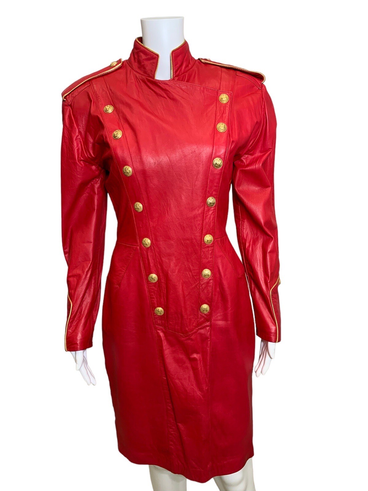 Michael Hoban For North Beach Leather Dress - Gem