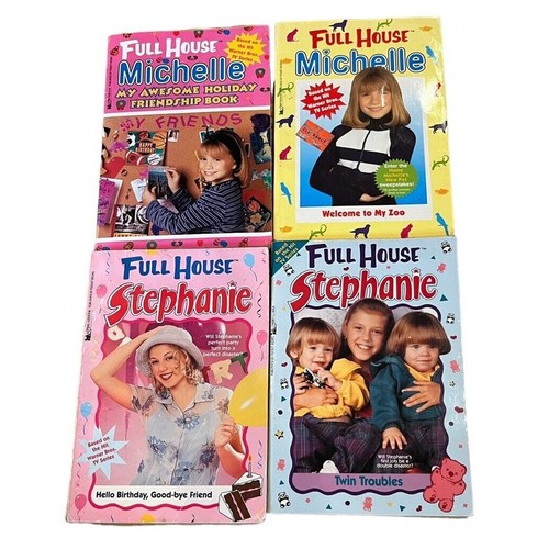 Vintage Full House Stephanie & Michelle Books Lot of 4 Paperback Olsen ...