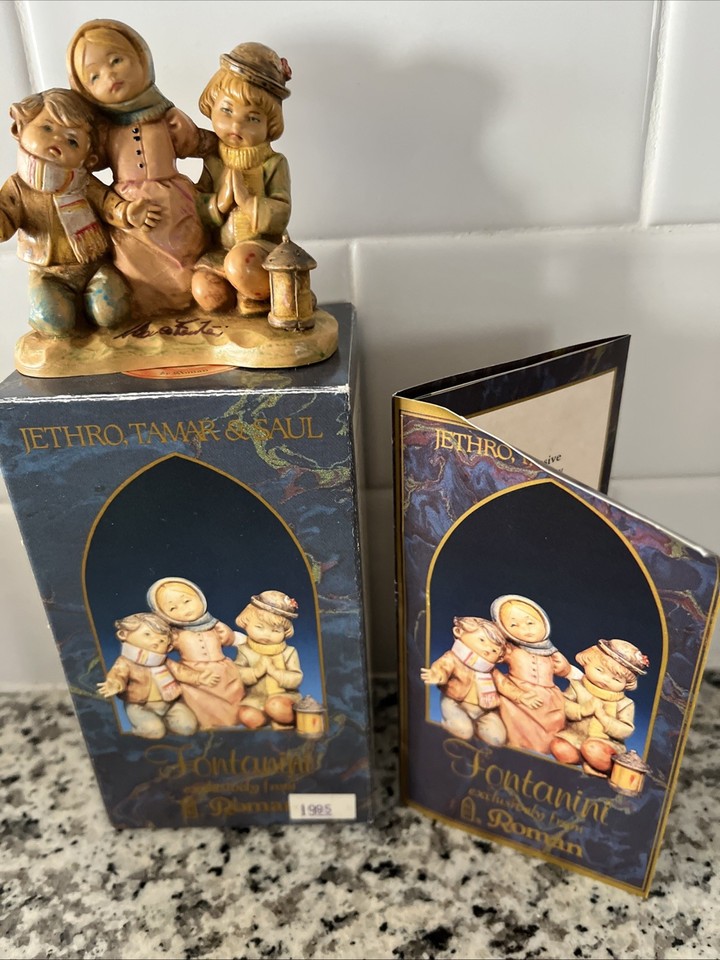 Jethro, Tamar, Saul 1993 Fontanini Heirloom Nativity 5" Collection 265 ...