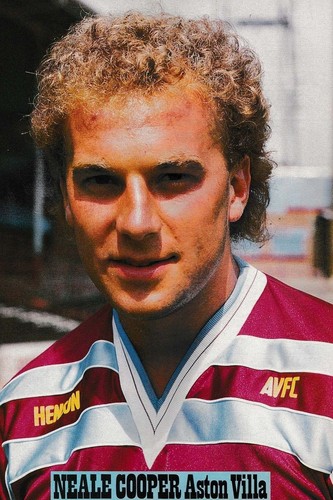 Football Photo>NEALE COOPER Aston Villa 1985-86 | eBay