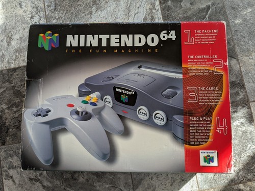 # Nintendo 64 N64 Launch Edition Console Fun Machine (new -other) 1996 ...