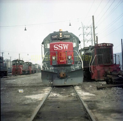 SSW St Louis Southwestern EMD GP40 Locomotive #7287 - Vintage Railroad ...