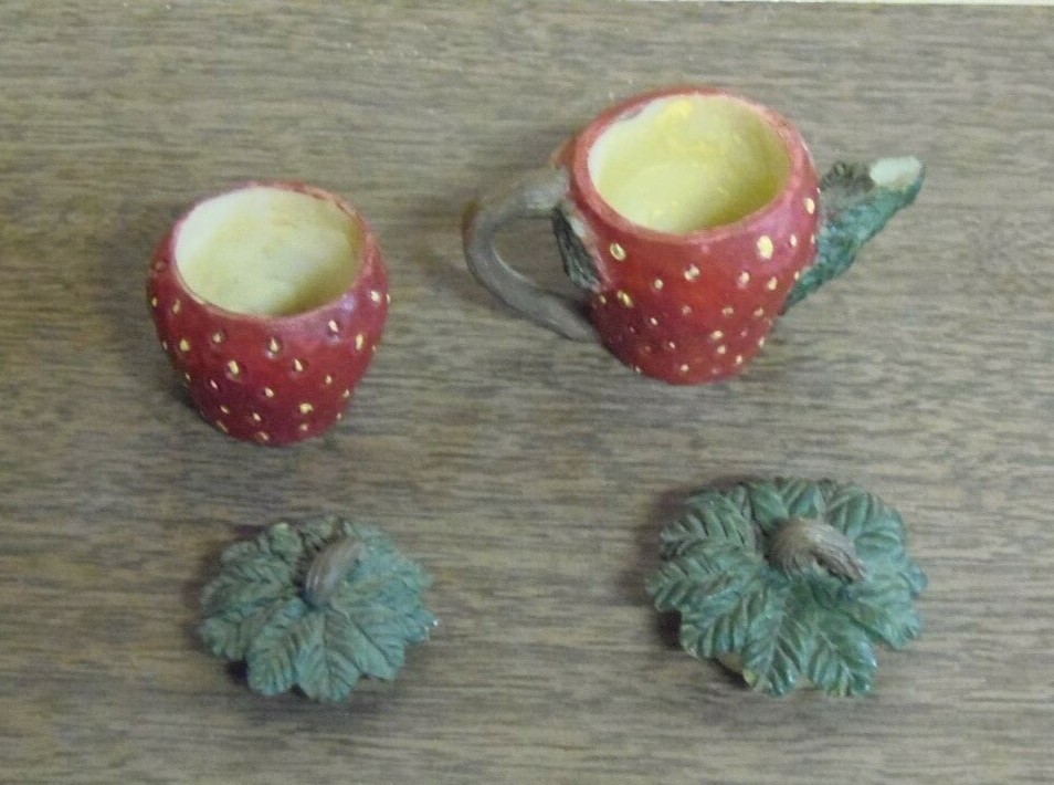 10 Piece- Mini Strawberry Themed Tea Set | eBay