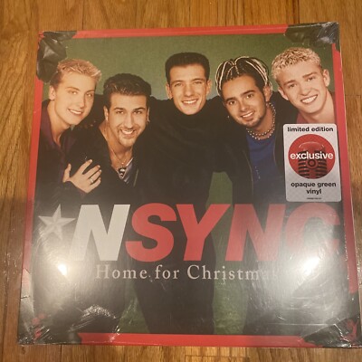 NSYNC Home for Christmas 2 LP Opaque Green Vinyl Limited Edition NEW ...