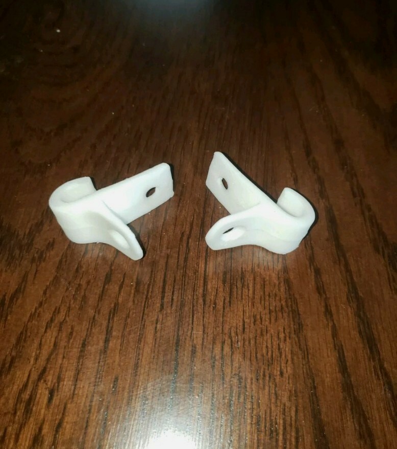 (2) NEW Jeepster Commando Sun Visor Clips | eBay