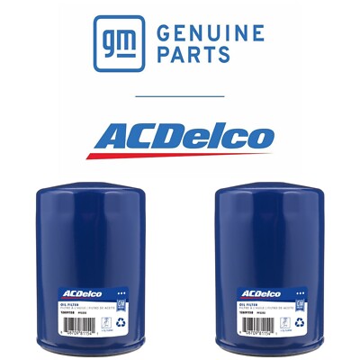 2 Pack - NEW AC Delco PF2232 Engine Oil Filter Chevy Silverado / GMC ...