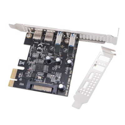 PCIE to USB 3.2 Expansion Card 5Gbps PCIE Card Hubs for Desktops ...