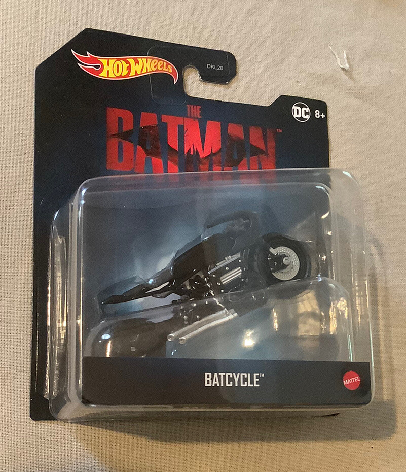 HOT WHEELS DC UNIVERSE BATMAN THE BATMAN BATCYCLE DIECAST MOTORCYCLE ...