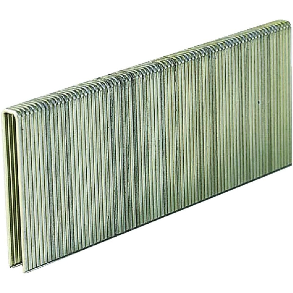 Heavy-Duty 18-Gauge Narrow Crown Staples 1-1/2-inch - 5,000 Pack, Rust ...