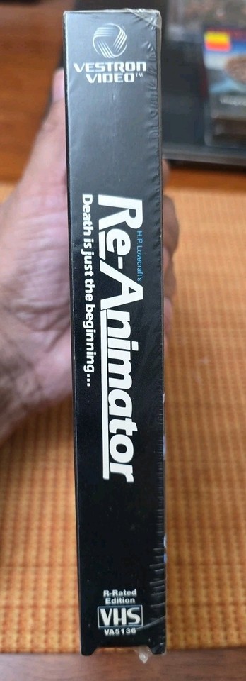 Re-Animator (Vestron Video, 1986) Rated R Version SEALED VHS & New ...